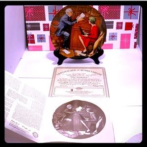 VTG Norman Rockwell Plate Collection | Wall Decor | Vtg Rare Norman ...